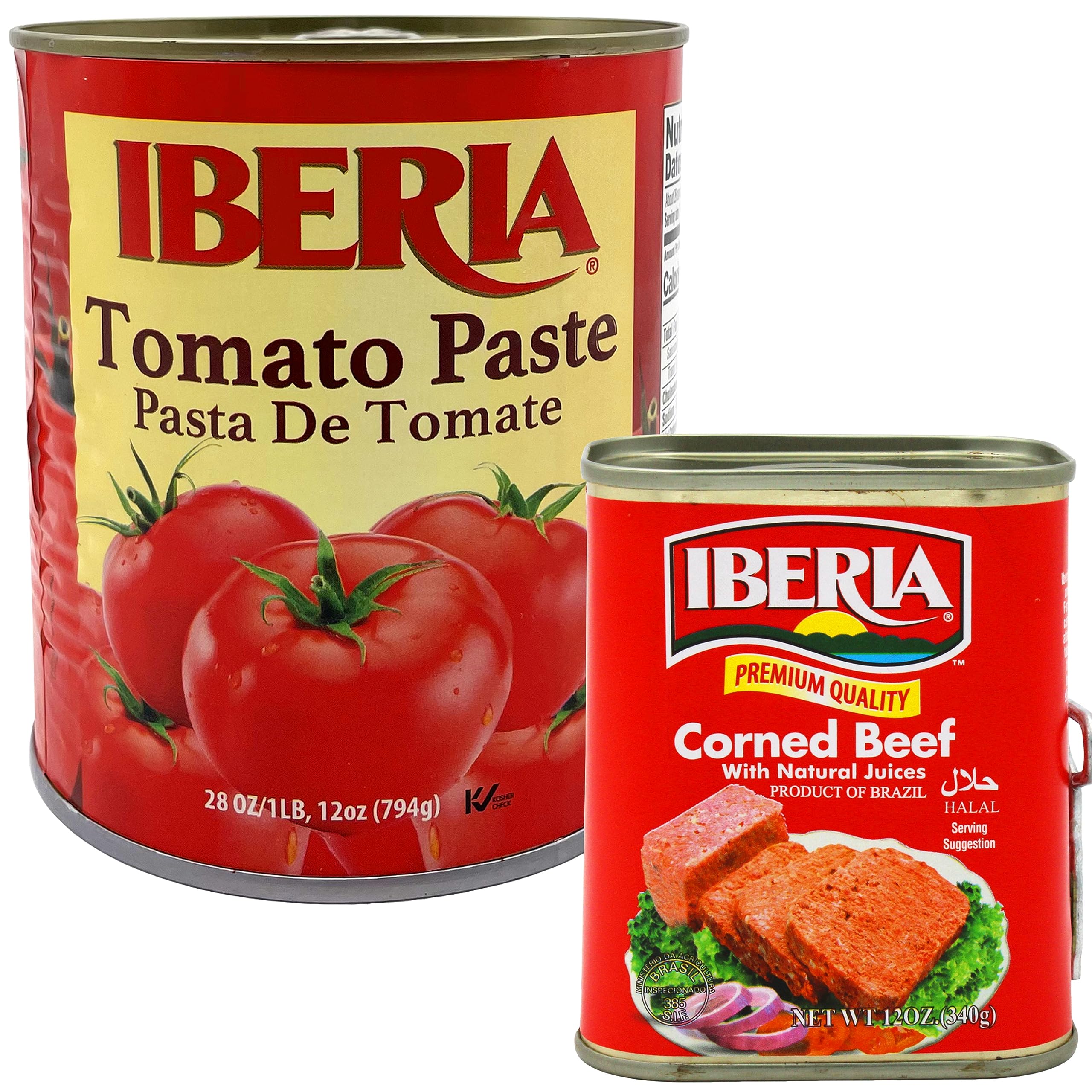 Mua Iberia Corned Beef, 12 oz + Iberia Tomato Paste, 28 oz trên Amazon ...