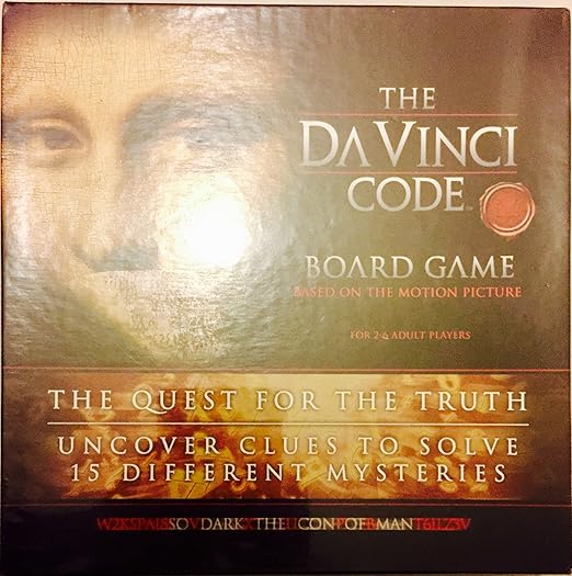 Da Vinci Code Board Game: Amazon.co.uk: Toys & Games