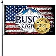 Amazon.com : Beer Flag 3x5 Ft - Retro American Flag Vintage Funny Light ...