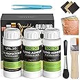Amazon.com: Gilding Adhesive 300ml Set - Water-Based Formula, Non-Toxic ...