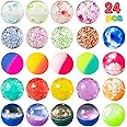 Amazon.com: JOYIN 24 PCS Bouncy Balls, 6 Styles 32mm Assorted Bouncy ...
