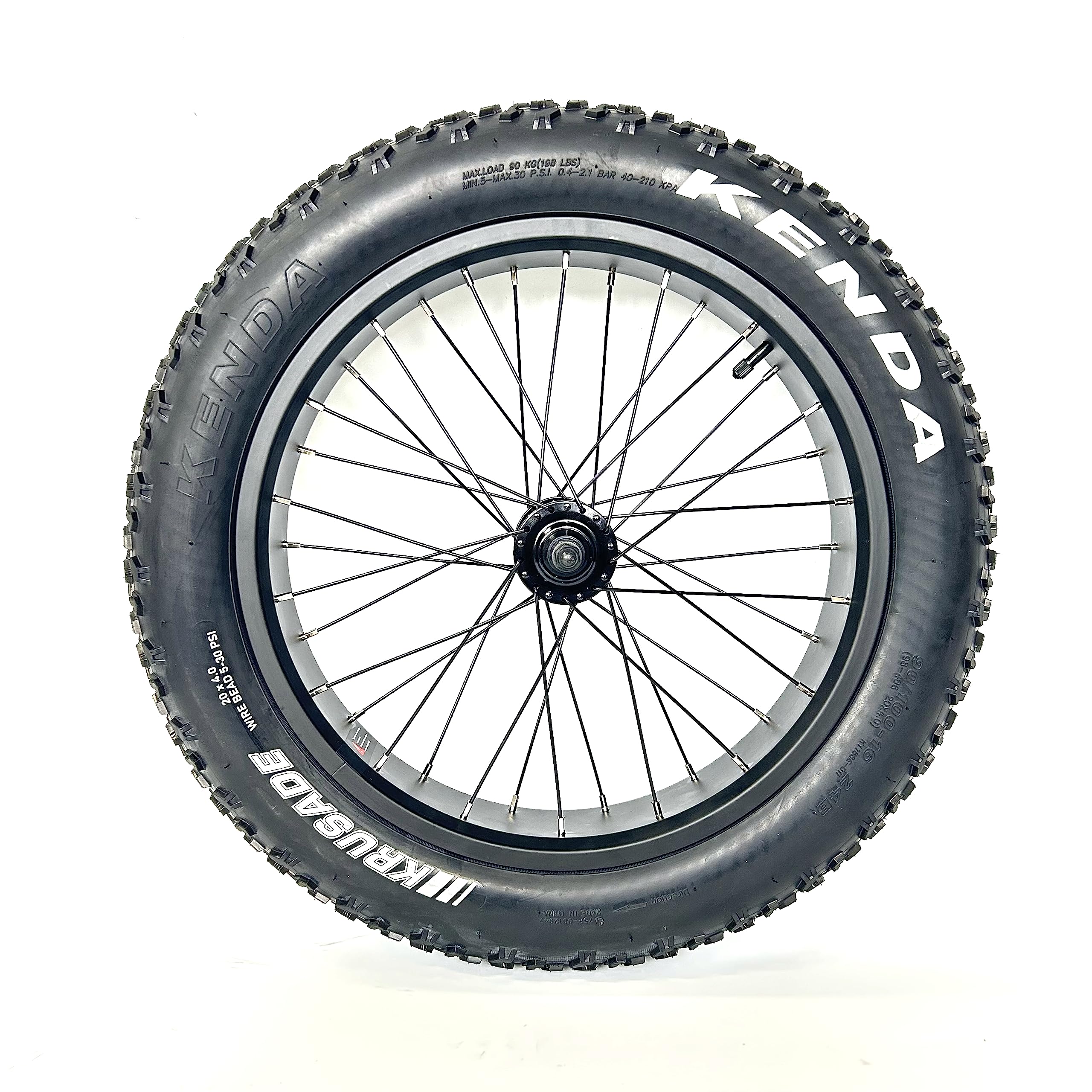 Mua Fat Bike Front Wheel 20''x4.0 Assembly with Tyre and Hub and Spokes ...