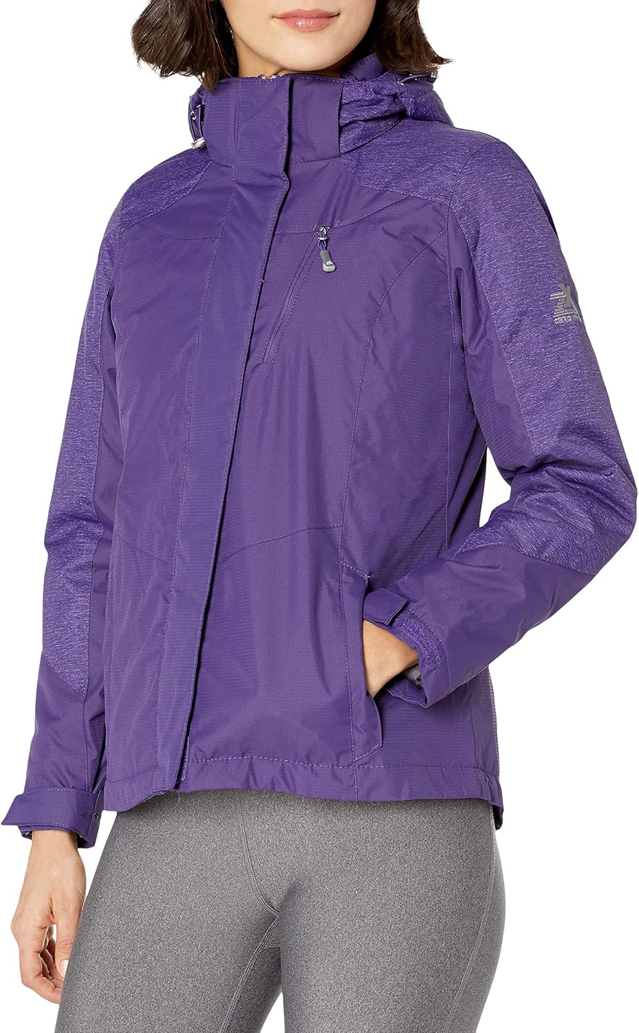 ZeroXposur Women's Eileen Insulated Jacket, Purple, Small Petite ...