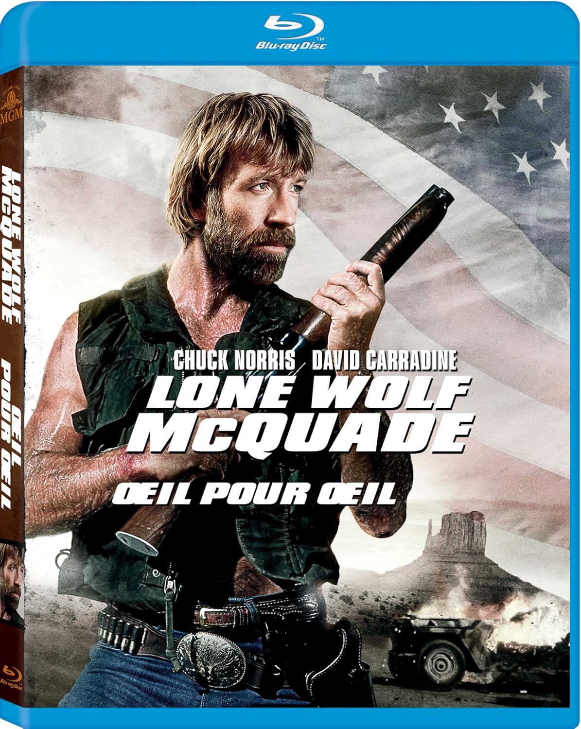 Lone Wolf Mcquade Blu Ray Amazon Ca Chuck Norris Dvd