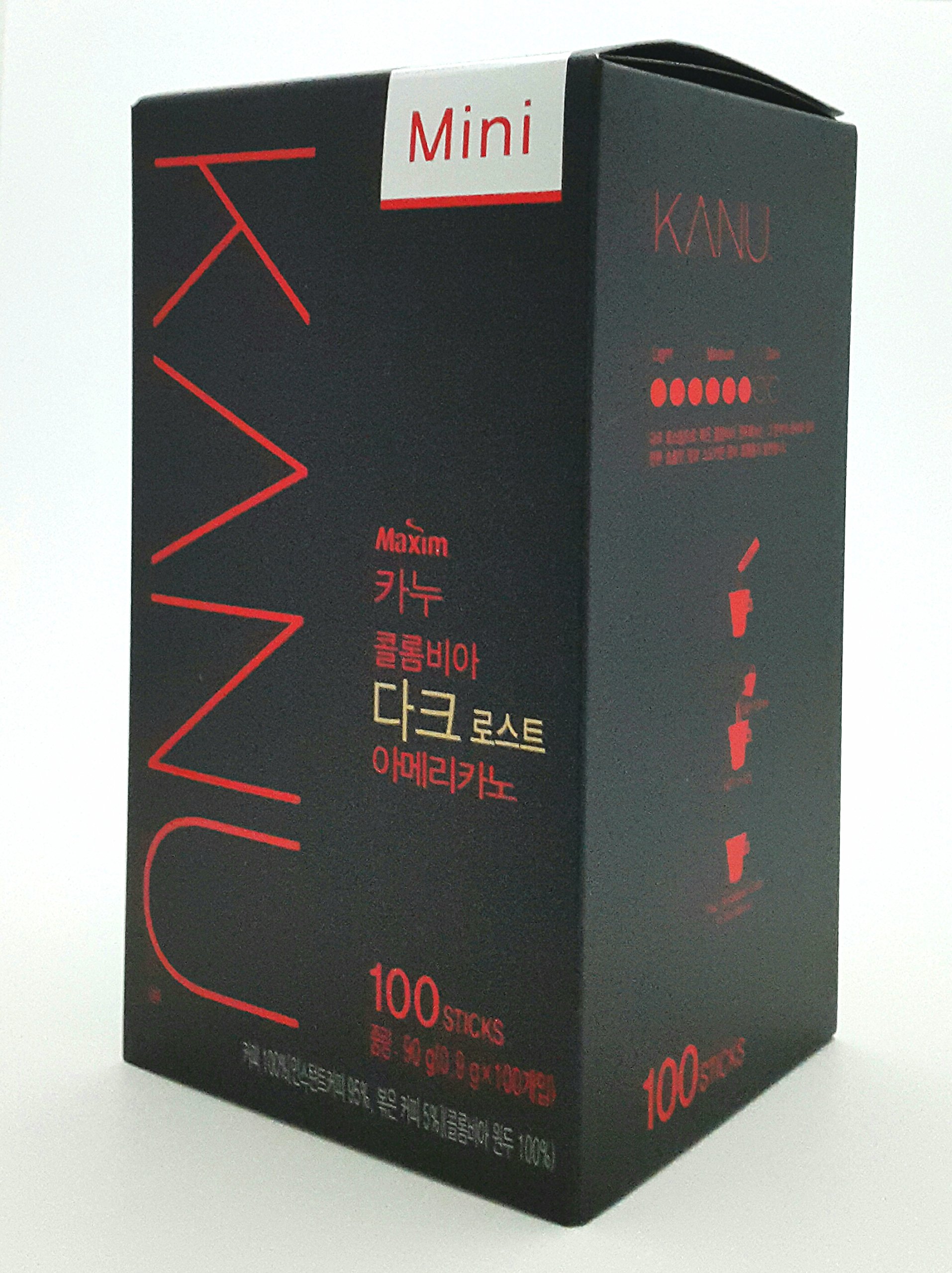 Amazon.com : Best Coffee Maxim KANU Americano Instant Coffee 1.6g 70 ...