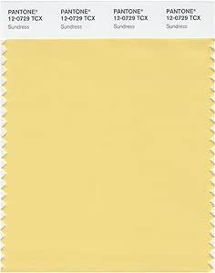 Amazon.com: Pantone 12-0729 TCX Smart Color Swatch Card, Sundress: Home ...