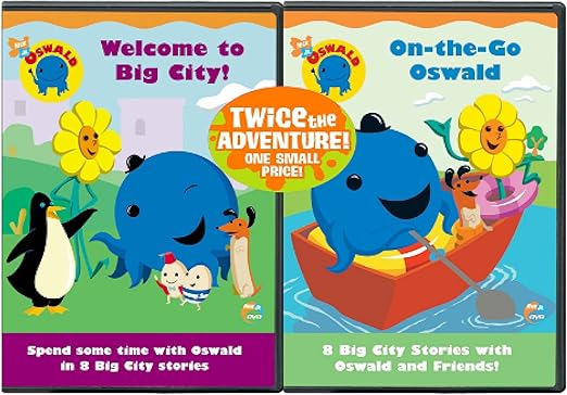 Oswald: On the Go Oswald & Welcome to Big City DVD Region 1 US Import ...