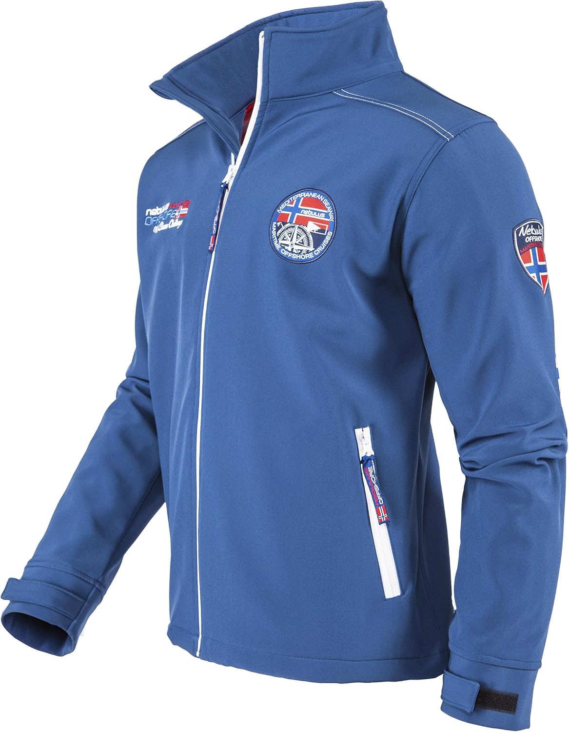 Nebulus SOFTSHELL SEGELJACKE JACKE OFFSHORE, Herren, blau ...
