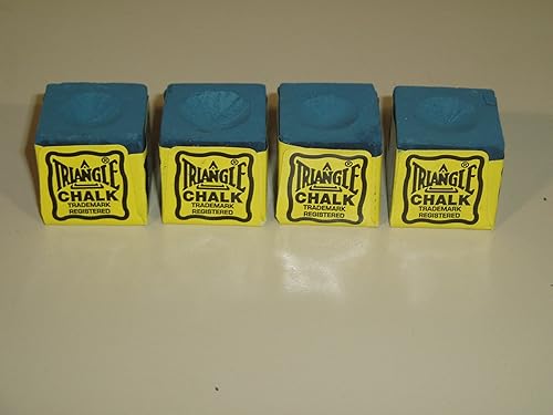 12 Pieces Green KING TRIANGLE Snooker & Pool Chalk - Worlds Most ...