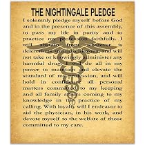 Florence Nightingale Pledge Florence Nightingale Pledge, Gift For