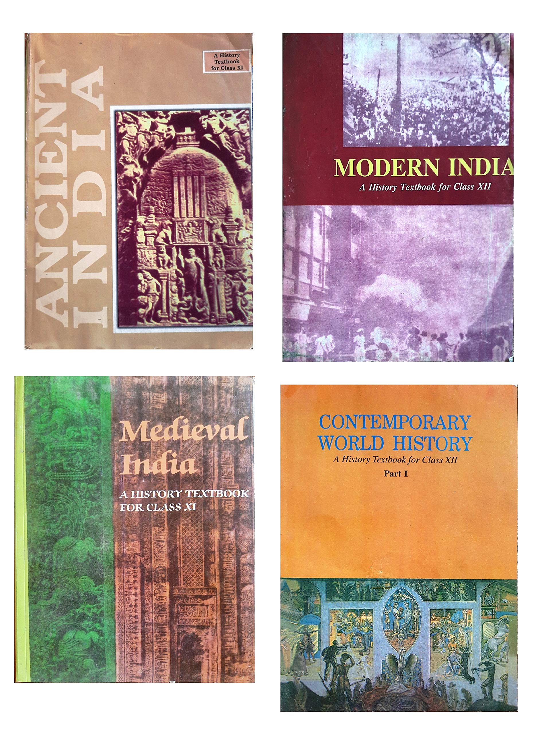 Ancient India By Ram Sharan Sharma Modern India History By Vipin