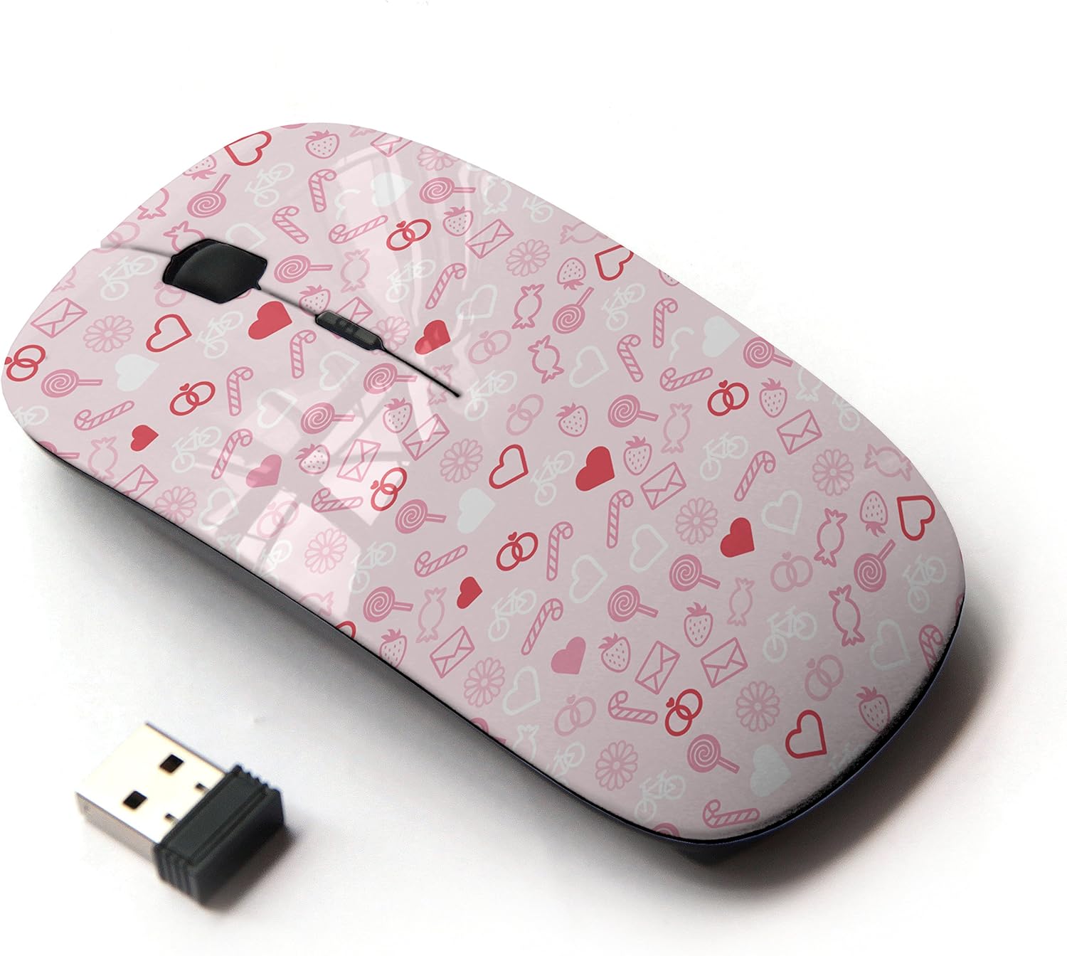 Amazon.com: KOOLmouse [ Optical 2.4G Wireless Computer Mouse ] [ Pink ...