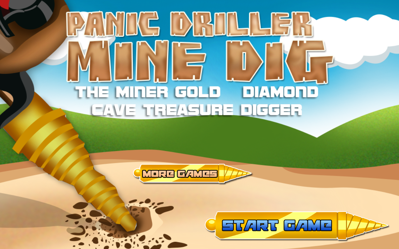 Amazon.com: Panic Driller Mine Dig : The Miner Gold & Diamond Cave ...
