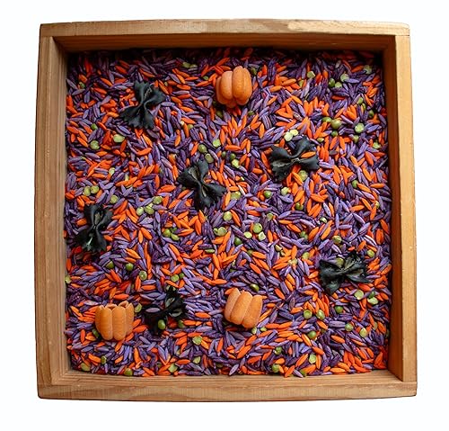 Open Ended Toys | Halloween Sensory Bin Filler, Sensory Rice, Colored ...