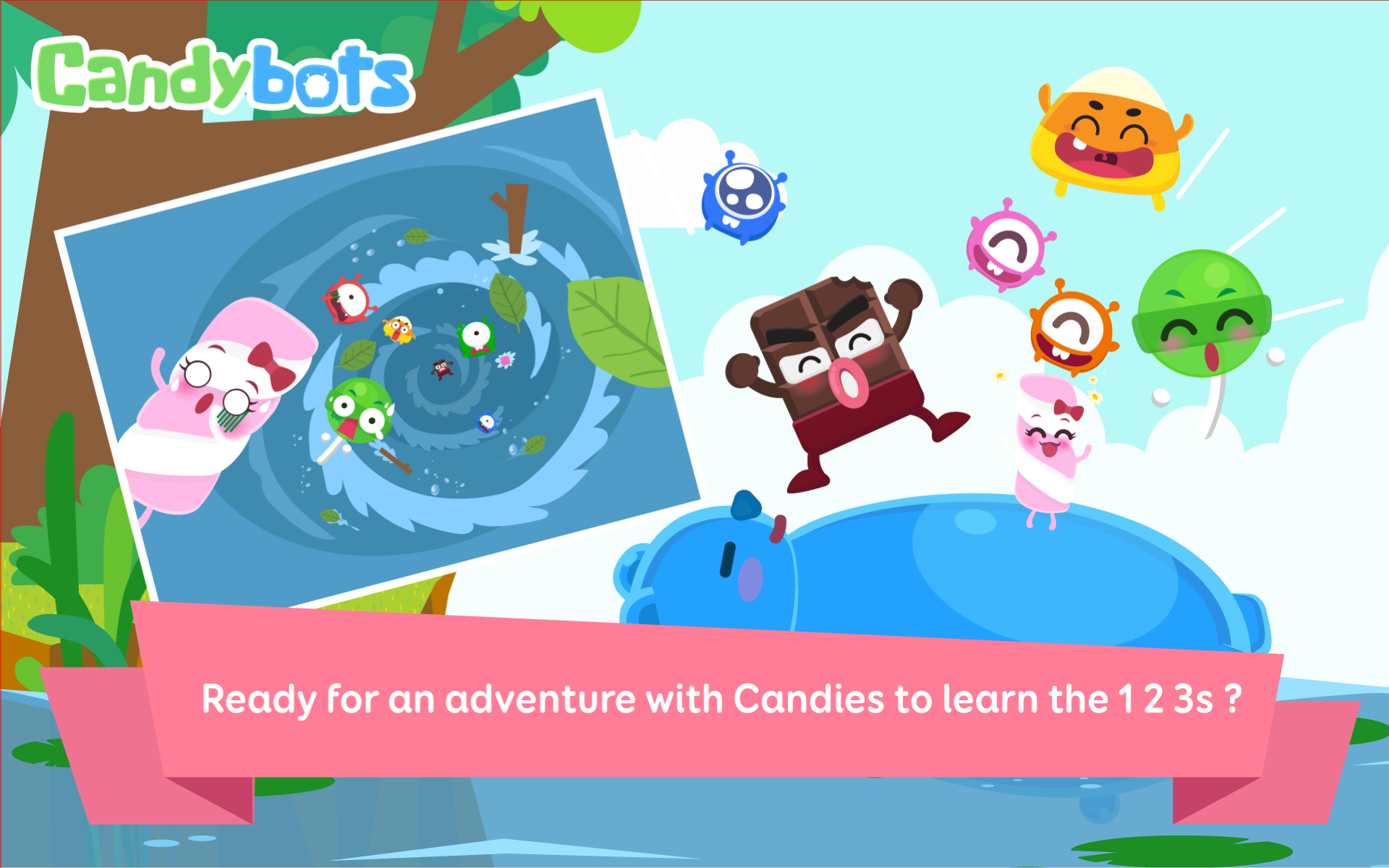 CandyBots Numbers 123 Counting ⭐ Learn 1 to 100:Amazon.com.br:Appstore ...