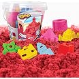 Amazon.com: Creative Kids Play Sand Bucket Activity Kit – Natural ...