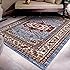 A2Z Rug Qashqai-5578 Medallion Blue 120x170cm - 3'11"x5'7"ft ...