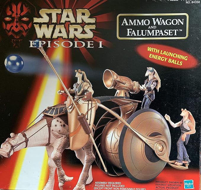 Star Wars Episode 1 Ammo Wagon and Falumpaset: Amazon.co.uk: Toys & Games