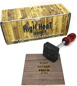 Amazon.com: High Heat Stamp: Custom Image Branding Iron (2 inch)