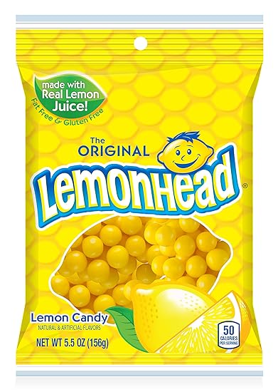 Amazon.com : Lemonhead Candy, 5.5 Ounces : Grocery & Gourmet Food