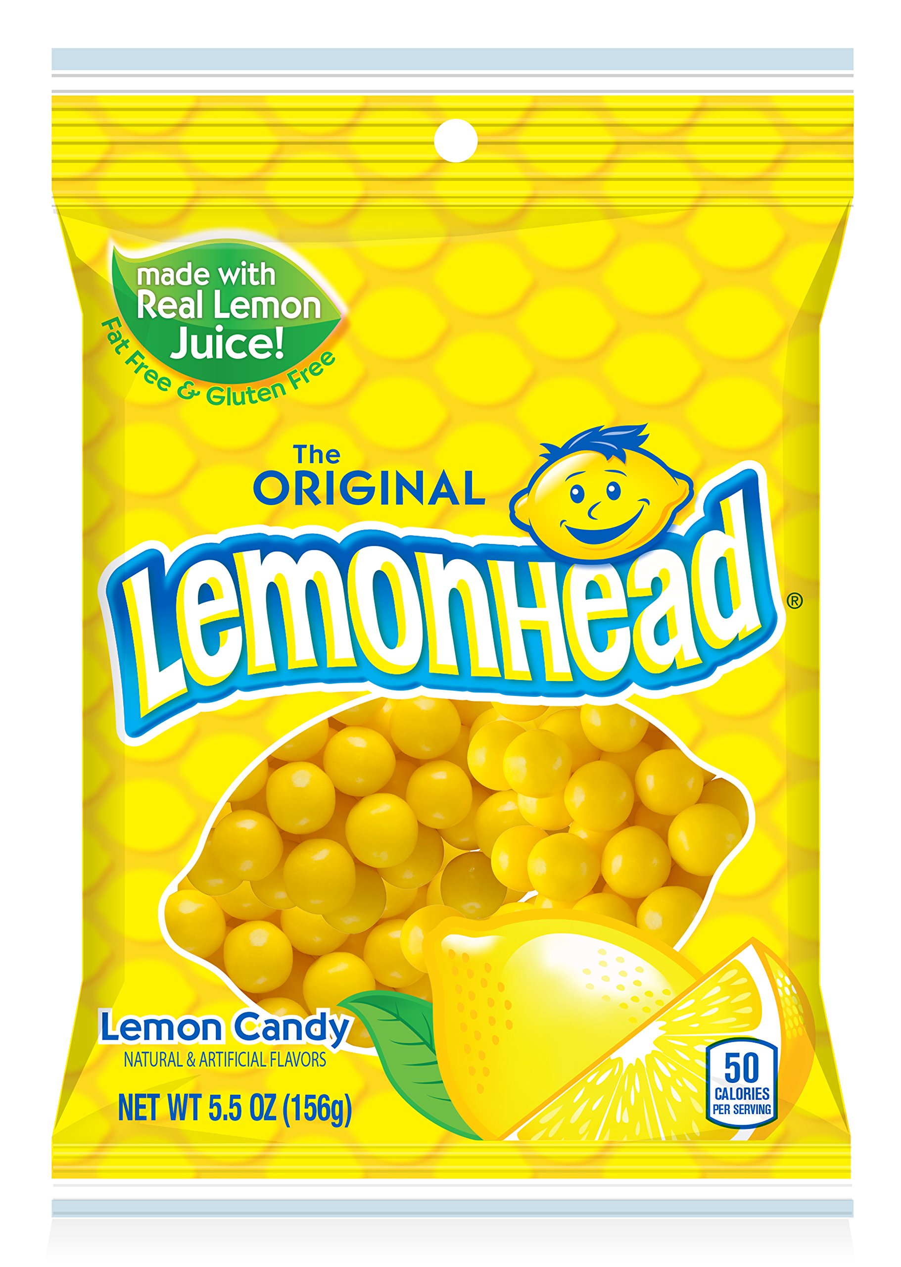 Amazon.com : Lemonhead Chewy Lemonhead Mix, Assorted Fruit Flavors, 5 ...