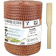 Amazon.com: QueenBird Copper Mesh with Packing Tool - 5" X 30 Feet ...