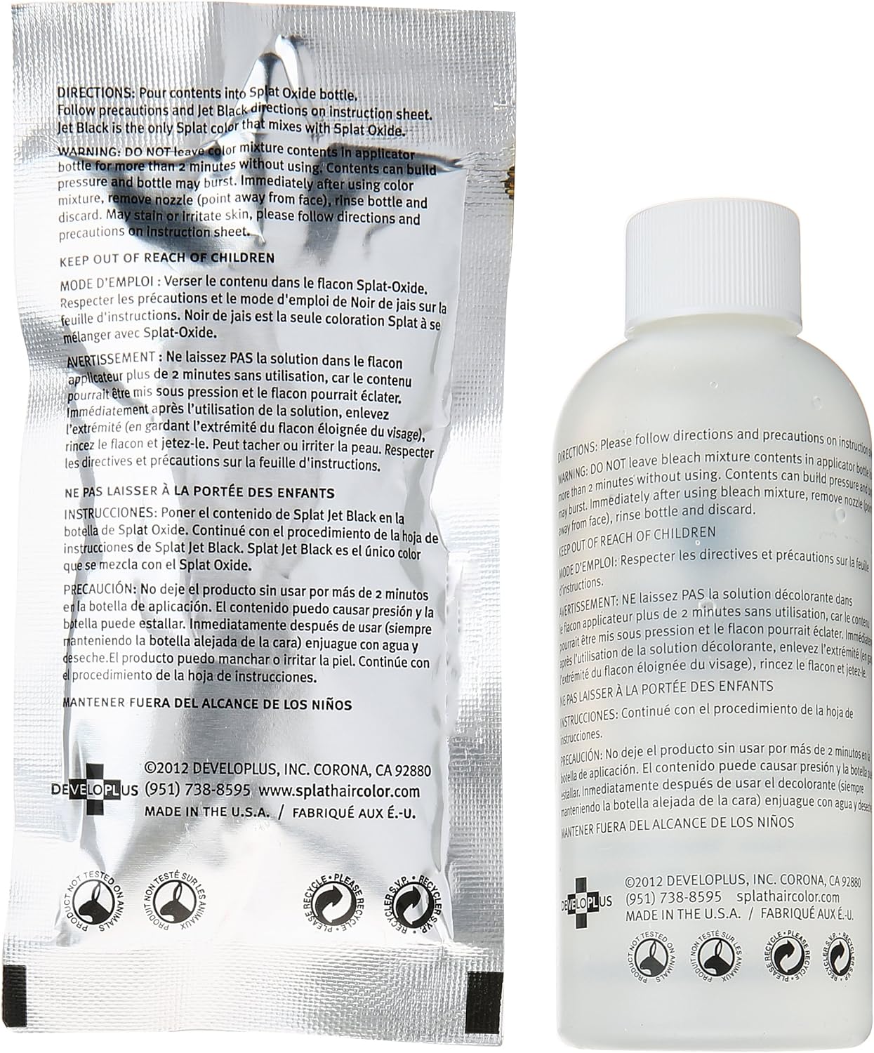 Splat Jet Black Complete Colour Kit – BigaMart