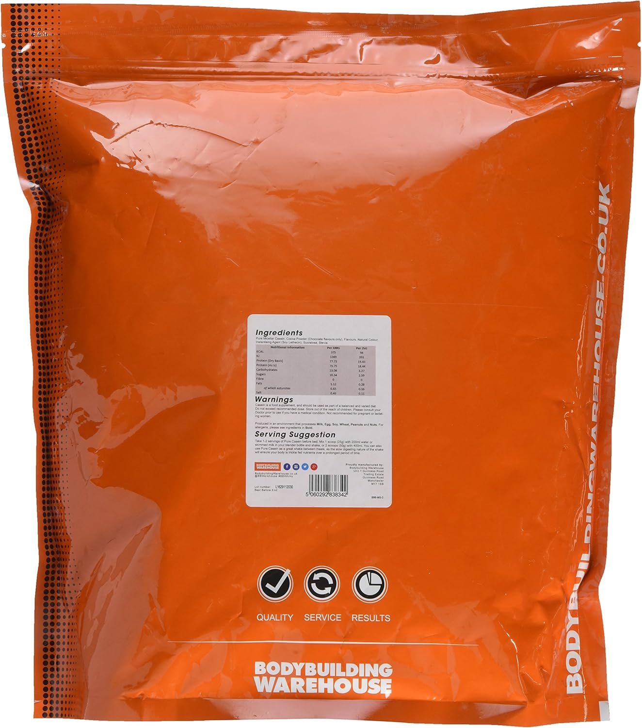 Bodybuilding Warehouse Pure Micellar Casein Protein Powder – Slow ...
