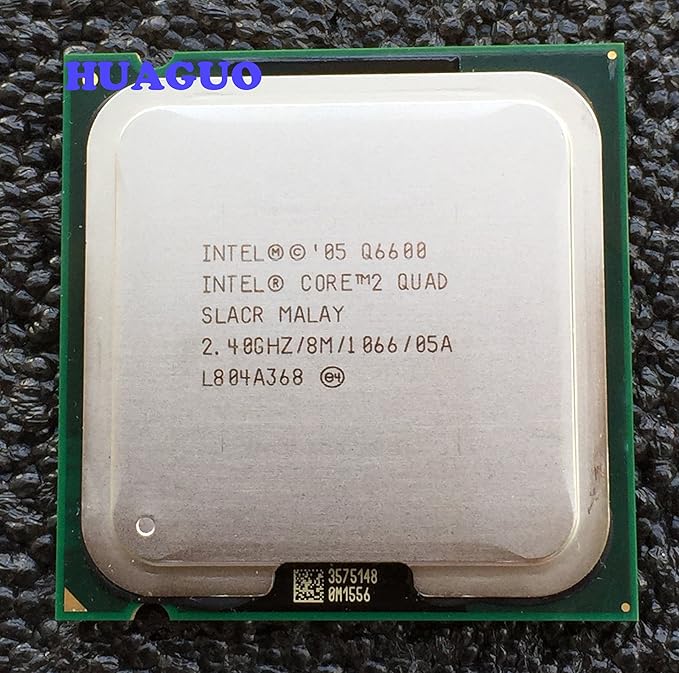 Processeur Intel Core 2 Quad Q6600 2,4 GHz Quad-Core SLACR LGA 775 ...