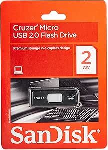 Amazon.com: SanDisk 2 GB Cruzer Micro USB Flash Drive (SDCZ6-2048-A11 ...
