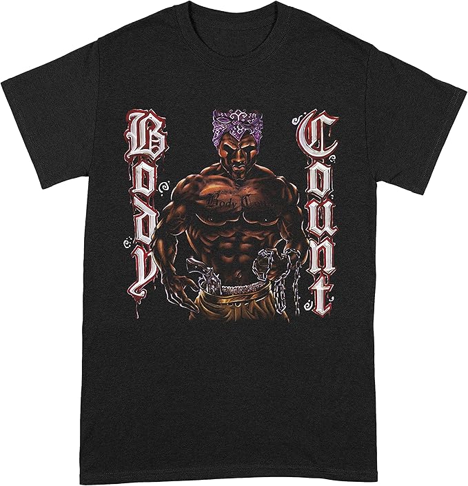 Body Count 1992 Cover offiziell Männer T-Shirt Herren: Amazon.de ...