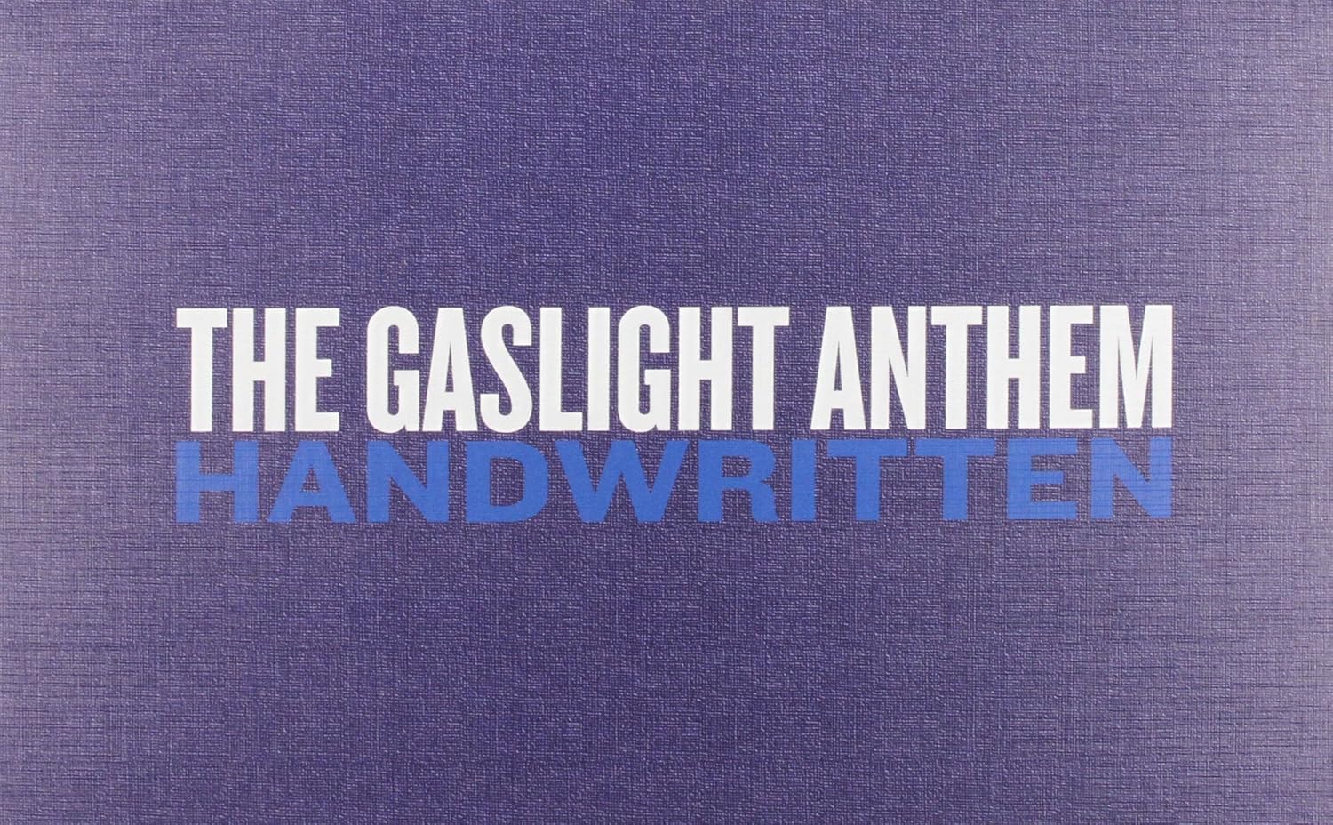 Gaslight Anthem - Handwritten (Deluxe Boxset) - Amazon.com Music