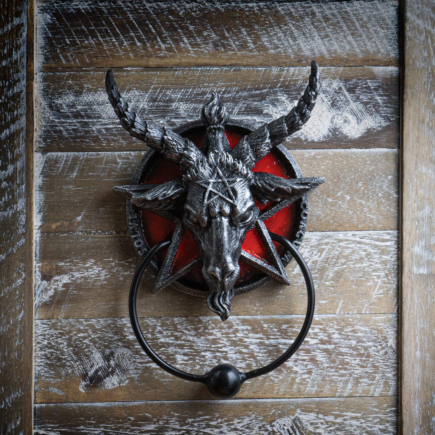 Buy Summit Collection Baphomet Sabbatic Goat Diety Head with Pentagram ...
