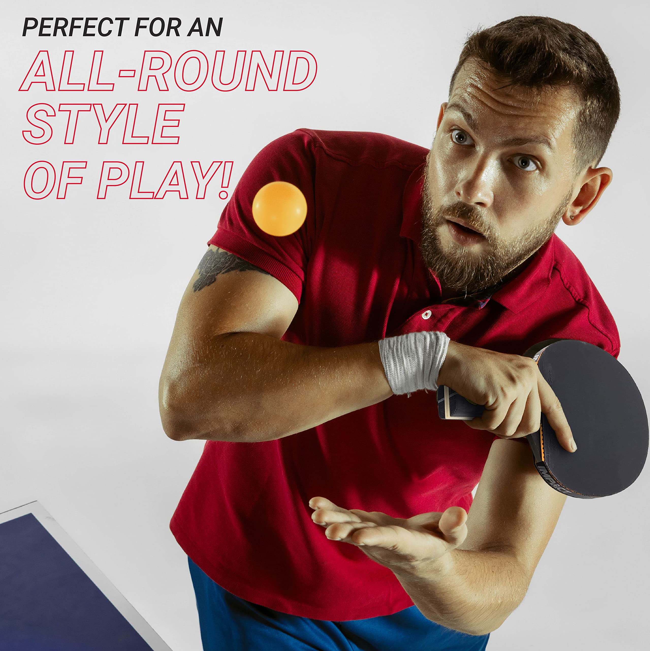 Mua Killerspin Impact Series Table Tennis Paddles - Black/Black Ping ...