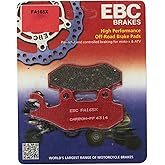 Amazon.com: EBC Brakes FA165R Disc Brake Pad Set, Copper, One Size ...