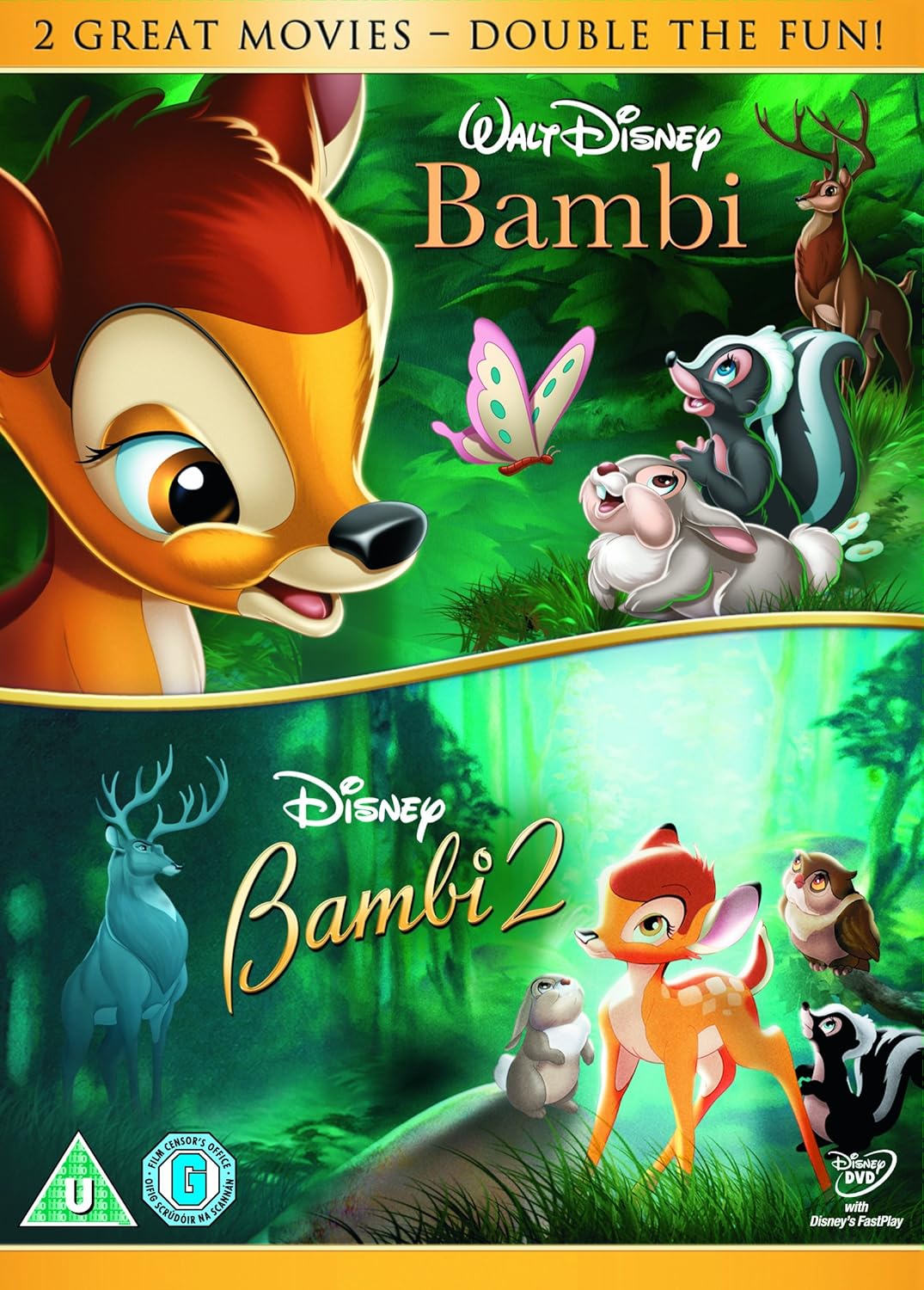Bambi 1 & 2 [Import]: Amazon.fr: DVD & Blu-ray