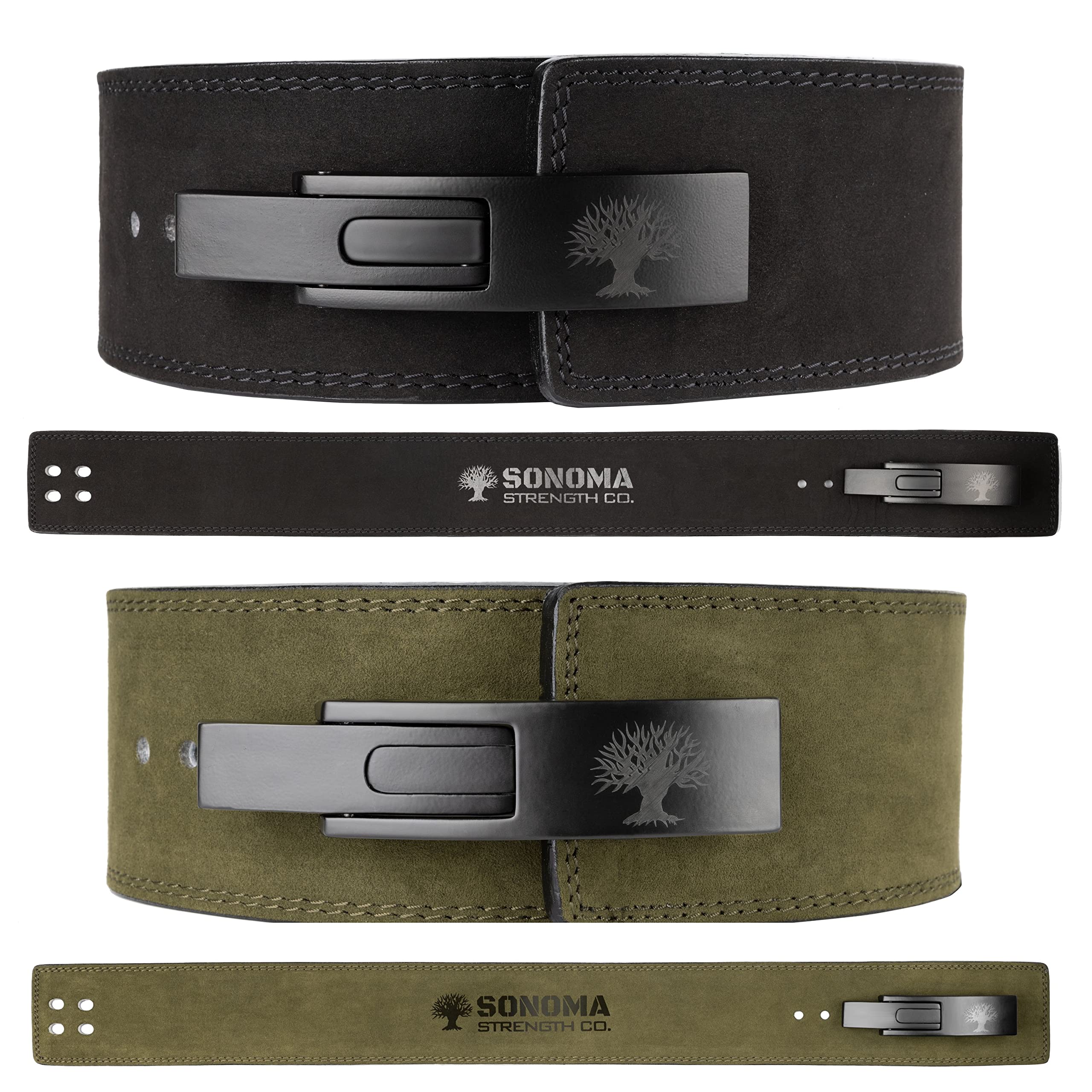 Mua Powerlifting Lever Belt with 10mm Thick Leather, 4" Profile, Steel ...