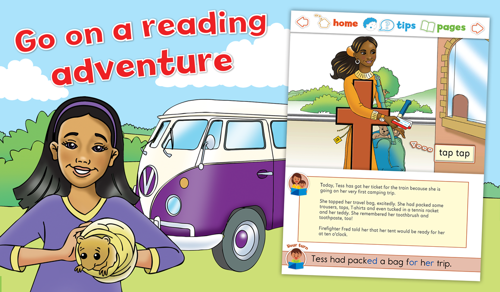 Letterland Stories: Talking Tess, Uppy Umbrella & Vicky Violet ...