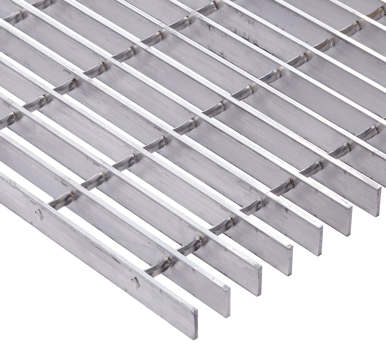 Amazon.com: Swage Lock Aluminum Rectangular Bar Grating with 4" Cross ...