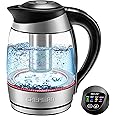 Amazon.com: Chefman Electric Kettle w/Temperature Control, Removable ...