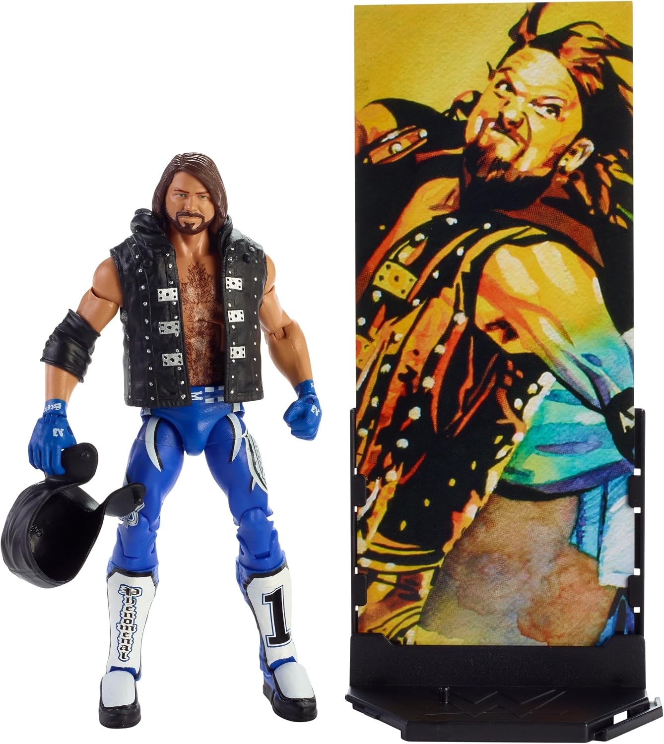 WWE FMG39 AJ Styles Elite Collection Action Figure, Multicoloured ...