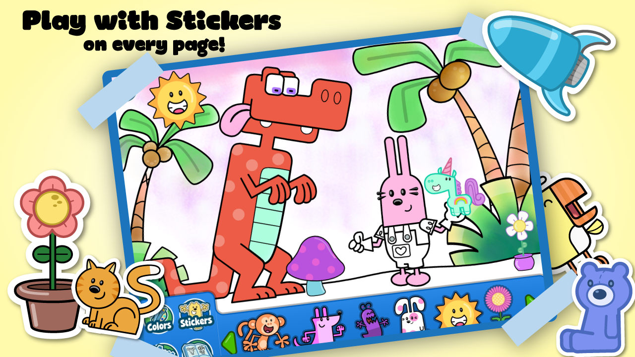 Amazon.com: Wubbzy's Animal Coloring Book: Appstore for Android