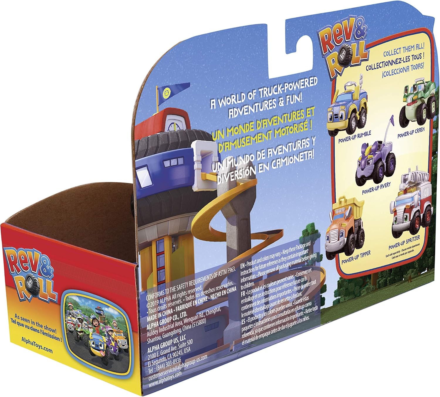 Rev & Roll | Power-Up Alley | Power Up Motorised Vehicle – BigaMart