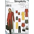 Amazon.com: Simplicity Easy Chic Pattern 5311 Misses' Top, Skirt, Pants ...