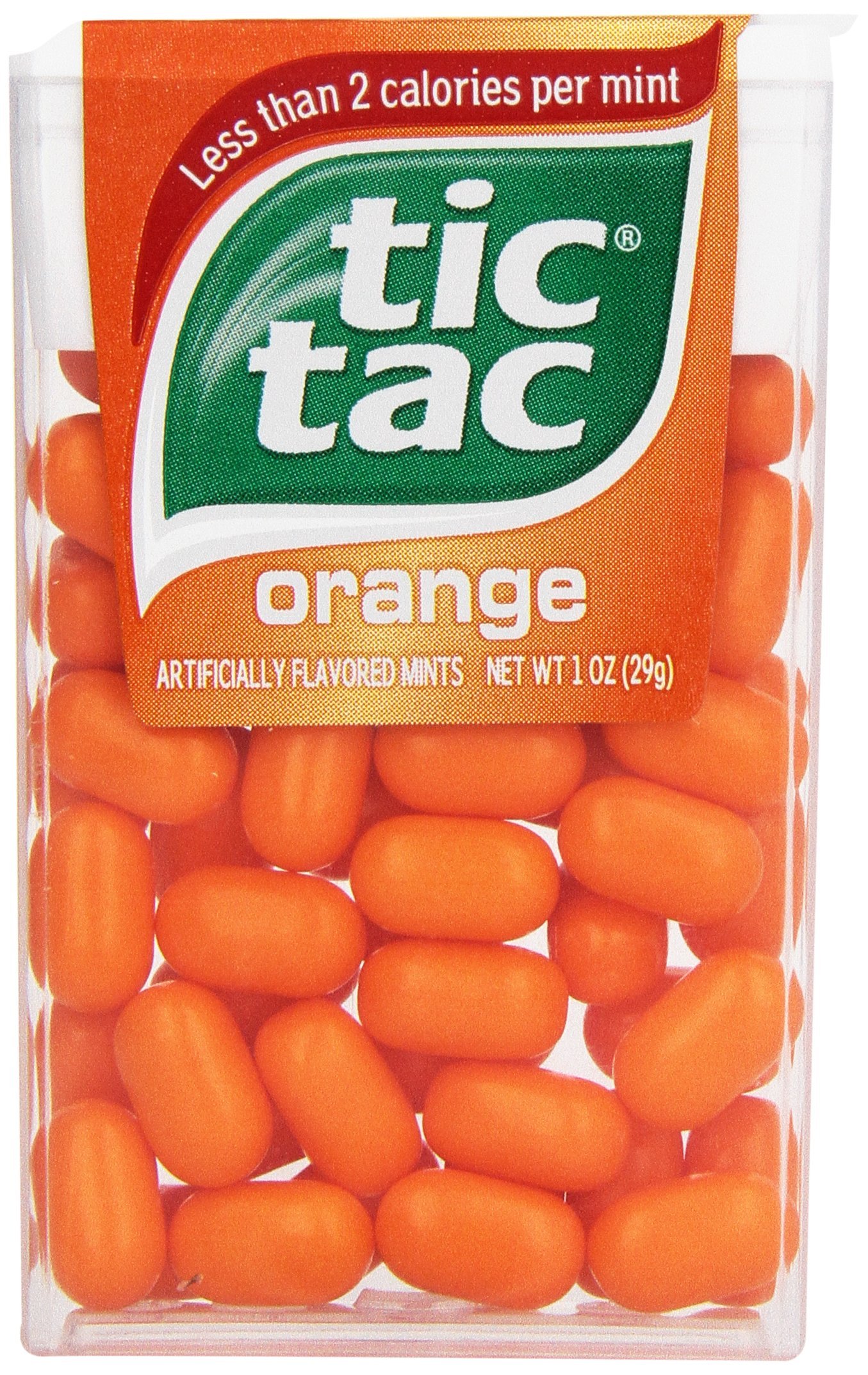Amazon.com: Tic Tac Mints, Orange, 3.4 oz. Bottle Pack (4 Count ...