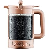 BODUM Bean Cold Brew Coffee Maker Set, 1.5 l, 51 oz, White, 12.5x20x22.7 cm: Amazon.co.uk ...