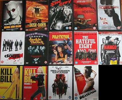 Quentin Tarantino complete collection movies 1-8 and more up to 2018 14 ...