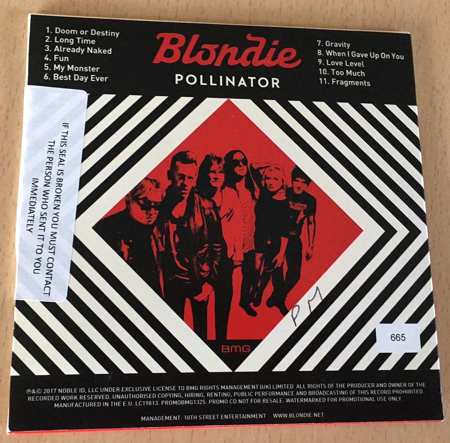 Blondie - Pollinator - 11-trk - CD - PROMOTIONAL ITEM: Blondie: Amazon ...