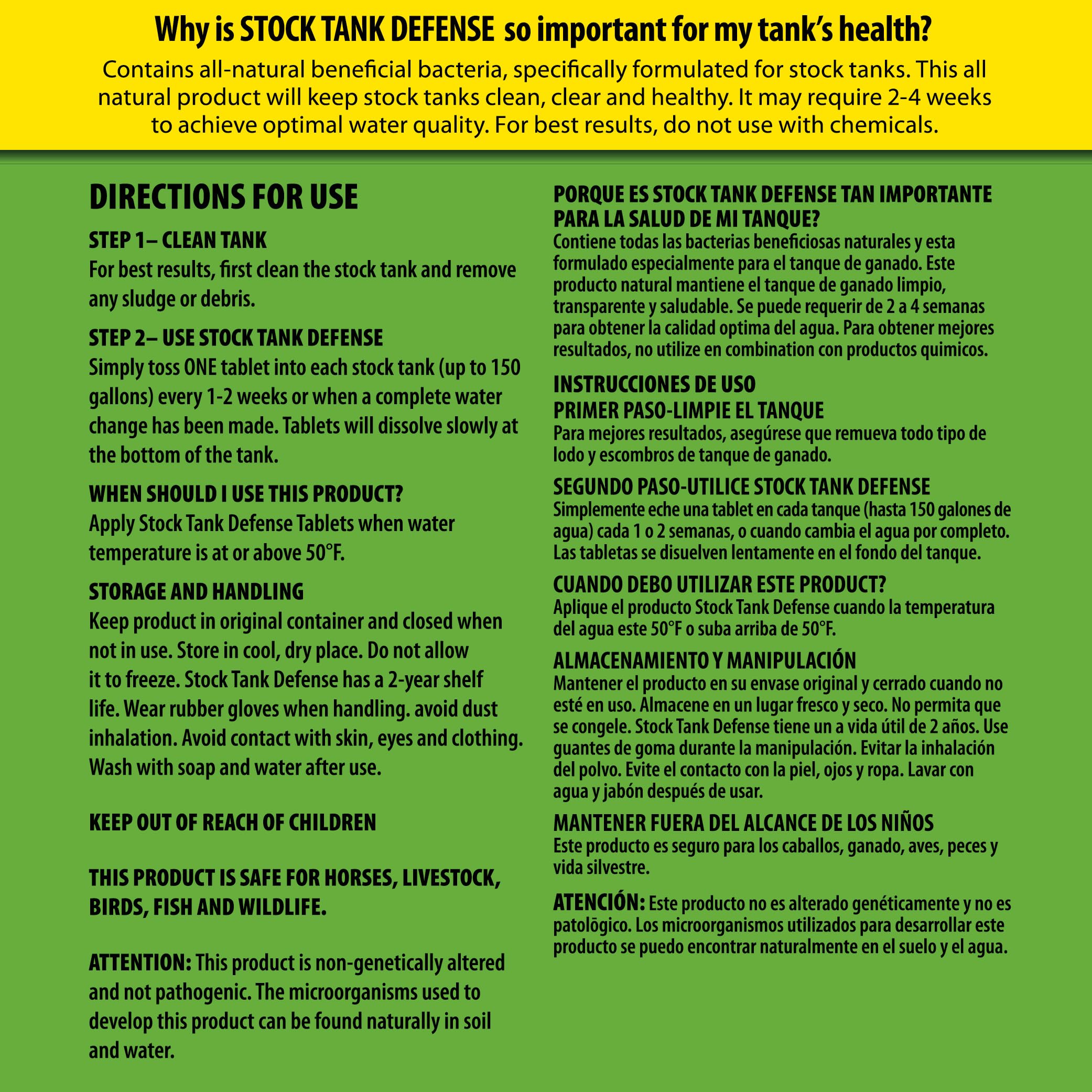 Mua Airmax Stock Tank Defense, Livestock Water Trough Cleaner, Clean ...