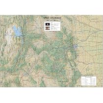 Mapa De La Ciudad De Colorado, Utah
